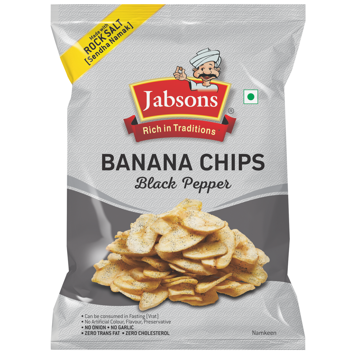 Jabsons Black Pepper Banana Chips 150g – Oooooya Goodness Store