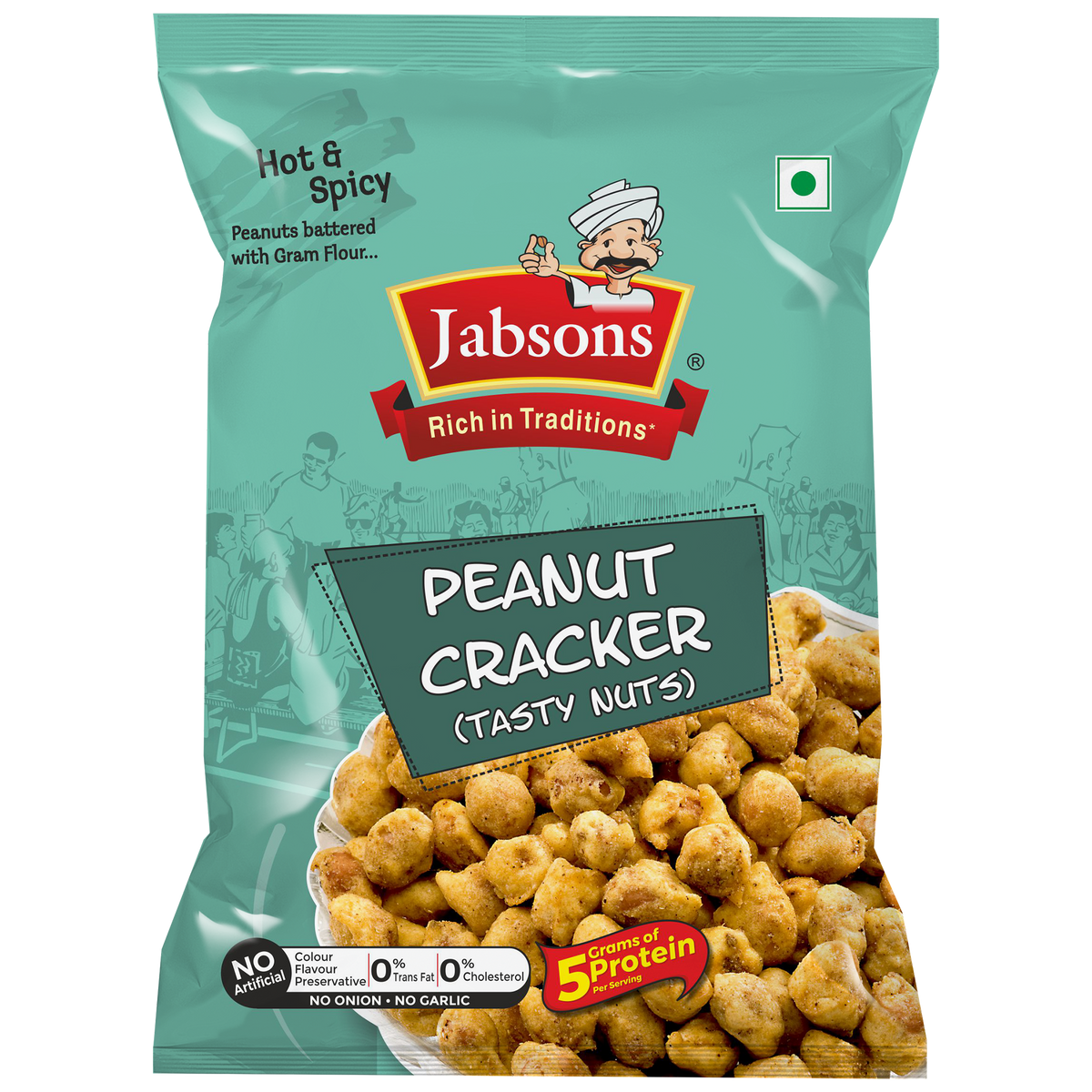 Jabsons Peanut Cracker(Tasty Nuts) 140g – Oooooya Goodness Store