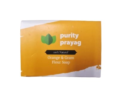 Purity Prayag 100% Natural Organge & Gram Flour Soap – Oooooya Goodness Store