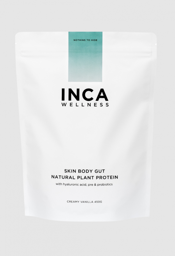 INCA Skin Body Gut Natural Plant Protein - Creamy Vanilla – Oooooya ...