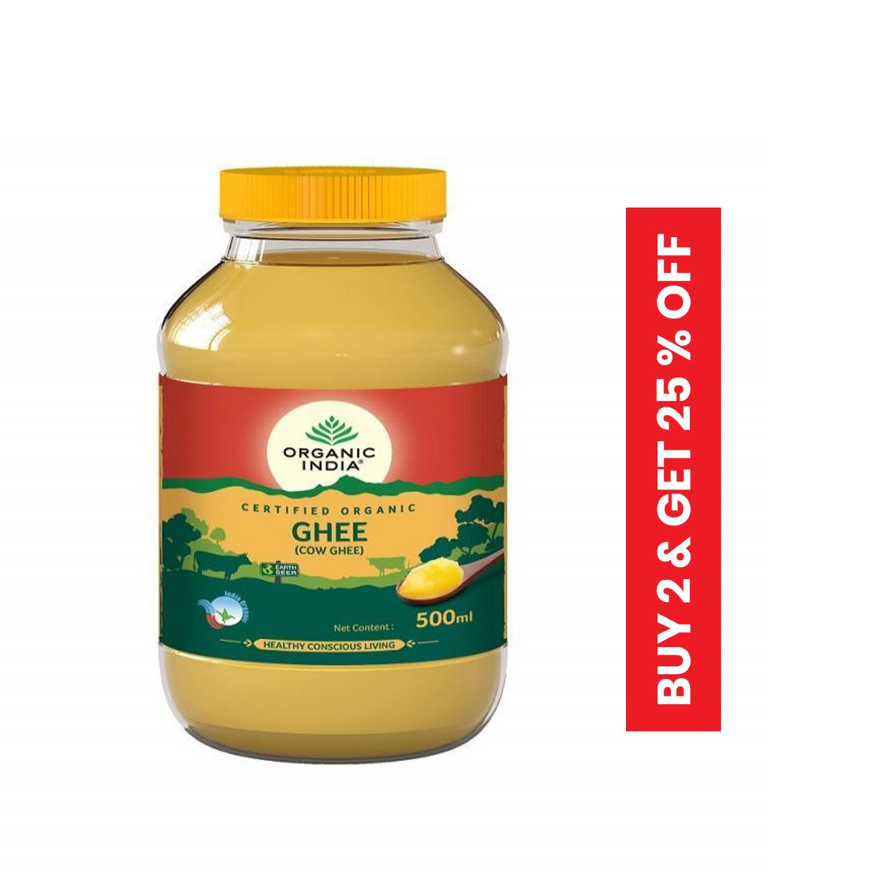 Organic India Organic Cow Ghee – Oooooya Goodness Store
